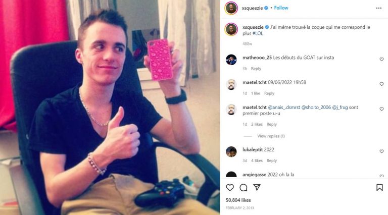 Squeezie (Lucas Hauchard) Wiki, Taille, Âge, Petite Amie, Famille ...